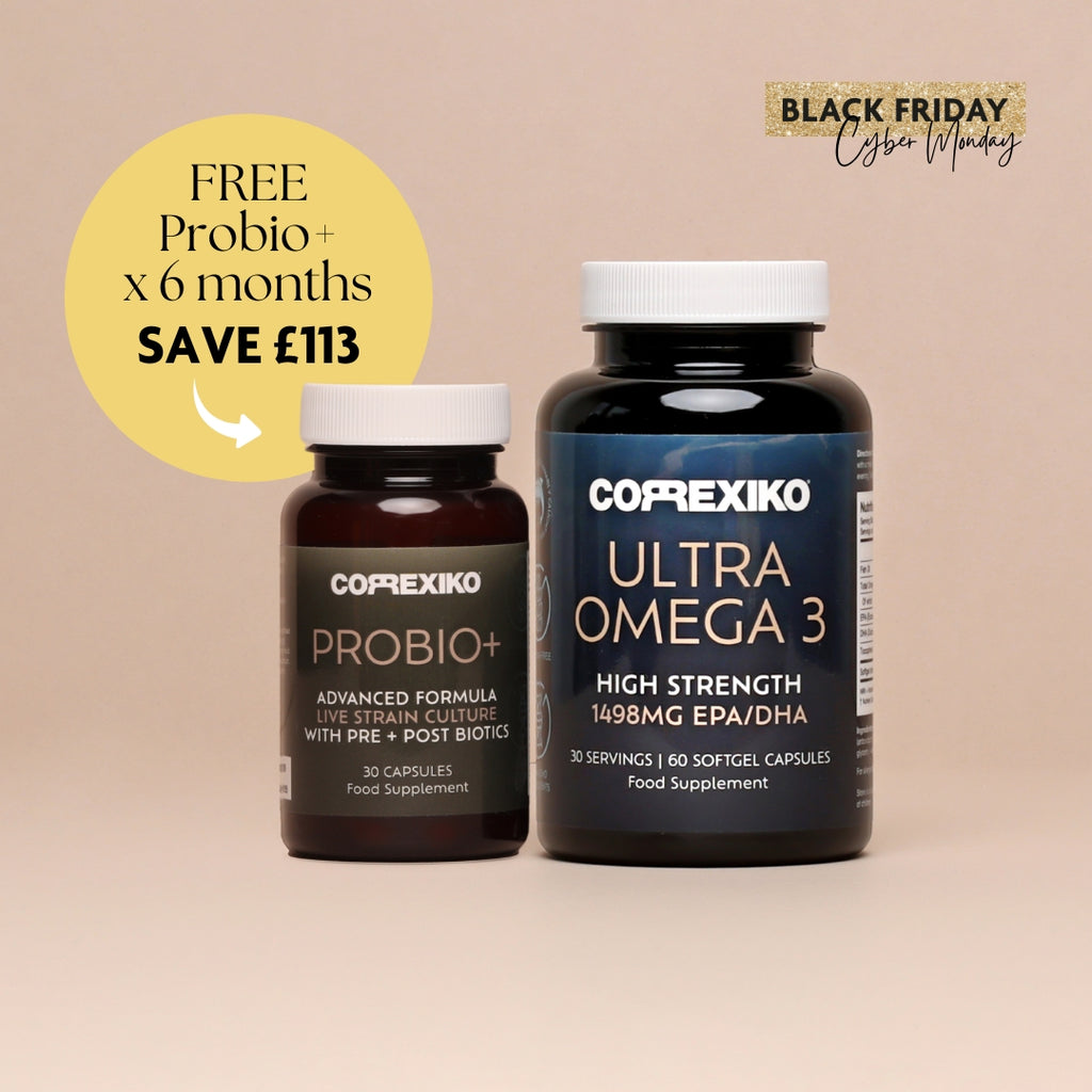Ultra Omega 3 x 6 with FREE Probio+ x 6 – CORREXIKO UK